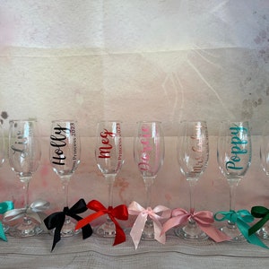 Prom Champagne Flute | Prosecco Glass | Personalised Glass ...