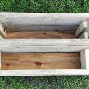 Wooden Garden Planter - 2 Tier - Stepped Planter - Herb Garden - Small ...