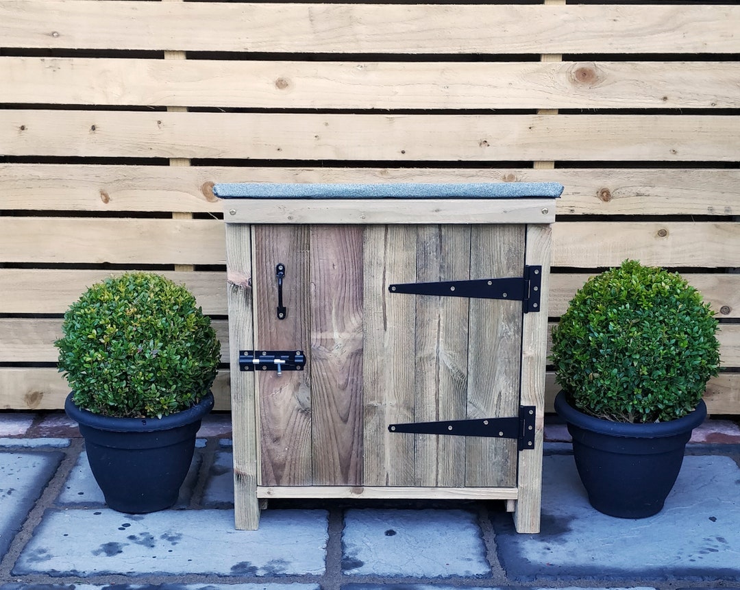 Heavy Duty Wooden Outdoor Welly/shoe/parcel Store - Storage - Garden ...