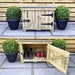 Chunky Wooden Welly Store Wellie Store Workboots Shoe Storage Dog ...