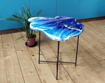 Resin Ocean Table - Etsy