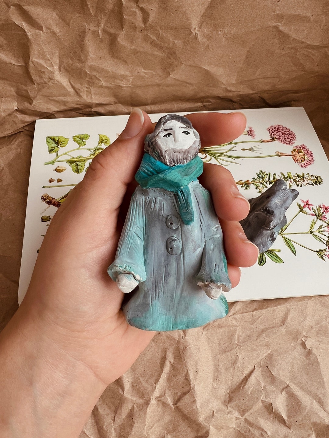 Personalised Figures Sculpted Portrait Made to Order Clay - Etsy