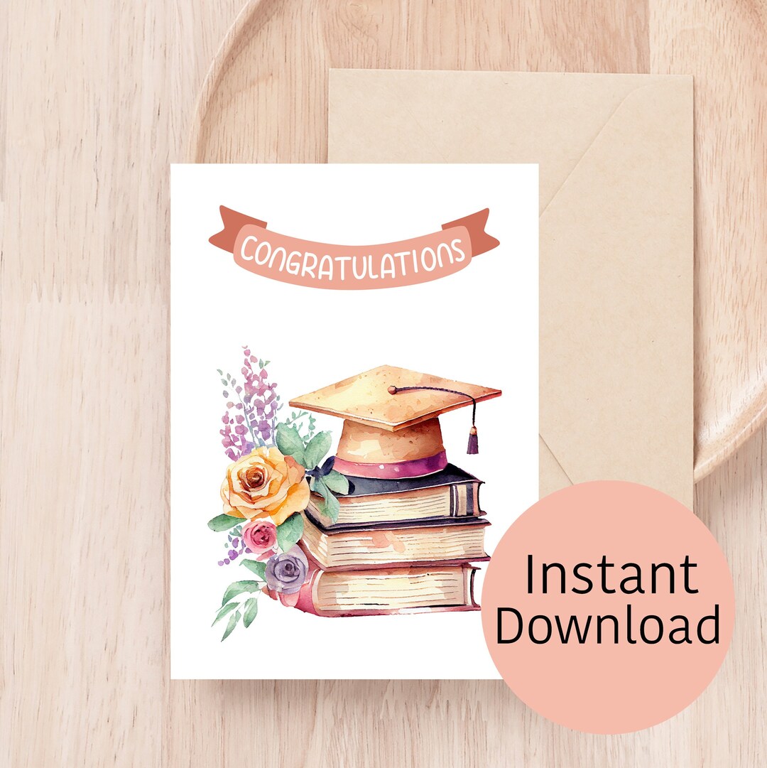 Graduation Card - "to the Future and Beyond", Printable Graduation Card ...