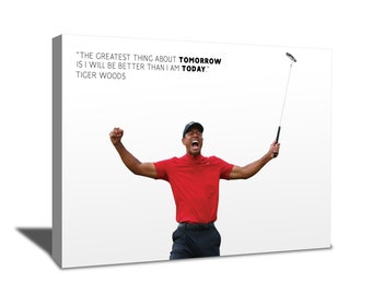 Tiger Woods Poster | Etsy