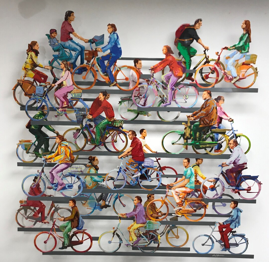 David Gerstein Pop Art Hand Made Metal Sculpture Limited Edition " City ...