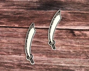 Scimitar Sword - Etsy UK