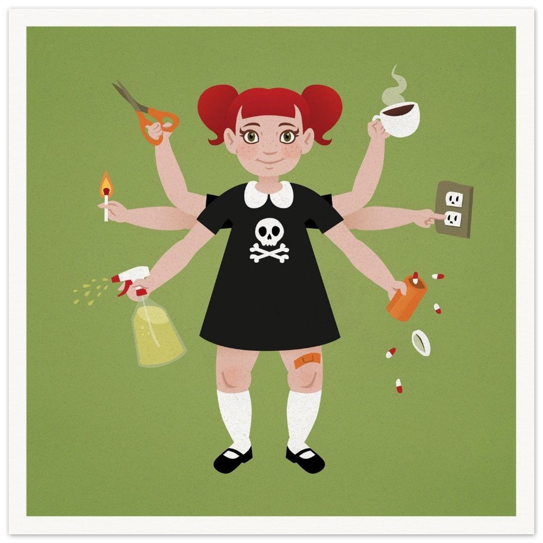 Danger Baby Wall Art Print for New Parents - Etsy