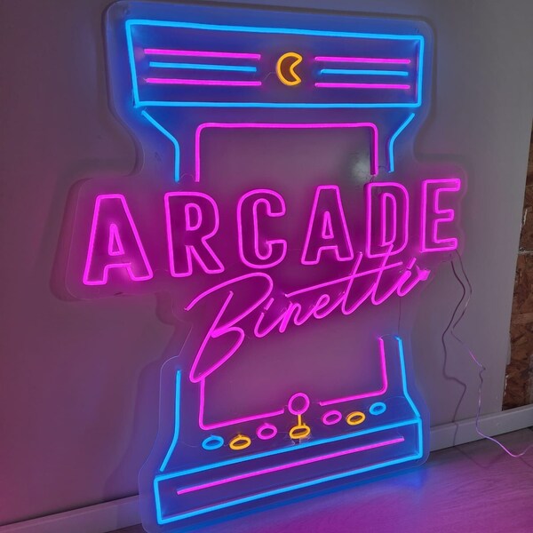 Vintage Arcade Room Sign - Etsy