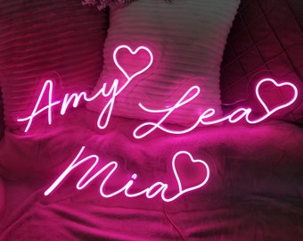 Light up Nursery Name Sign - Etsy