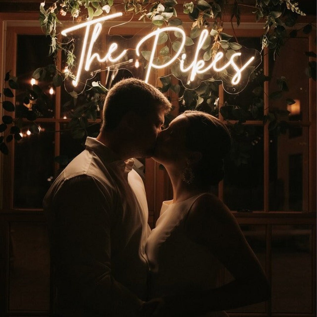 Wedding Neon Sign for Reception Wedding Decorations - Etsy
