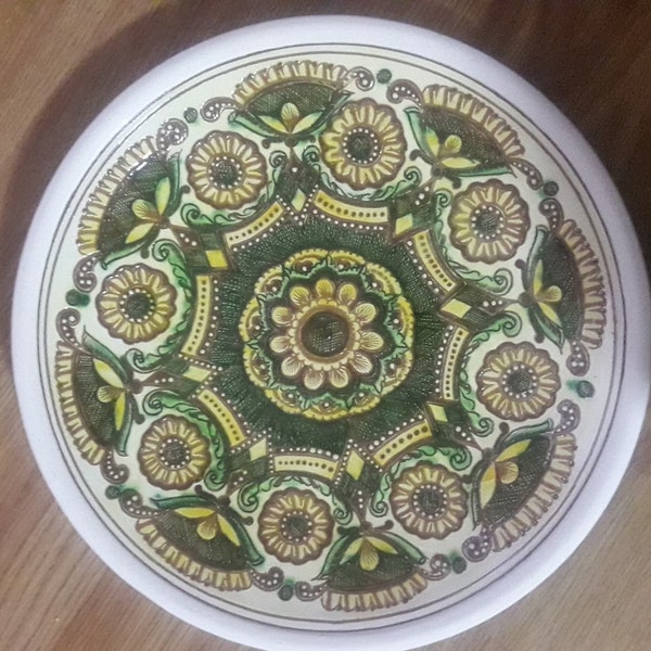 Ukrainian Ceramic Wall Plate - Etsy
