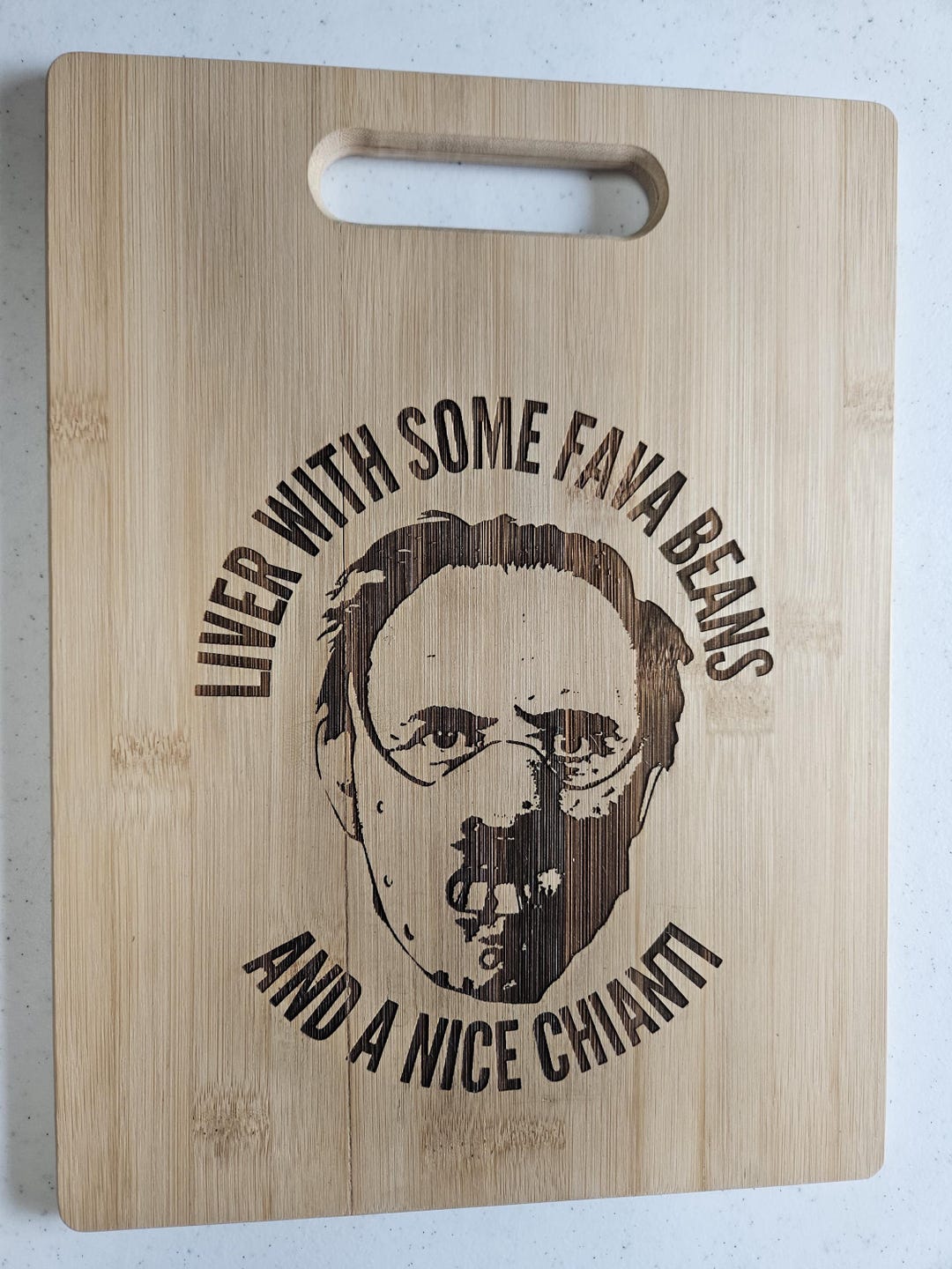Hannibal Lecter Laser Engraved Cutting Board - Etsy