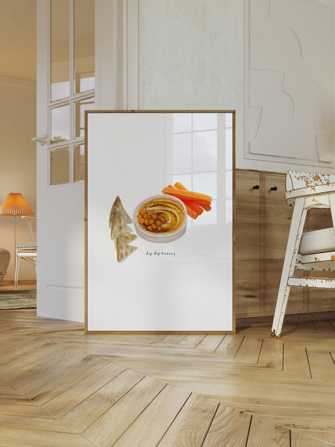 Hummus Poster, Hummus Printable Wall Art, Hummus Lover Gift, Foodie ...