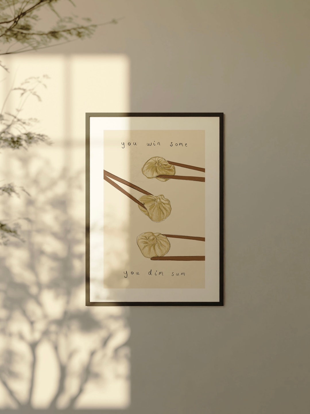 Dim Sum Print, Dumpling Poster, Dumpling Wall Art, Asian Food Wall ...