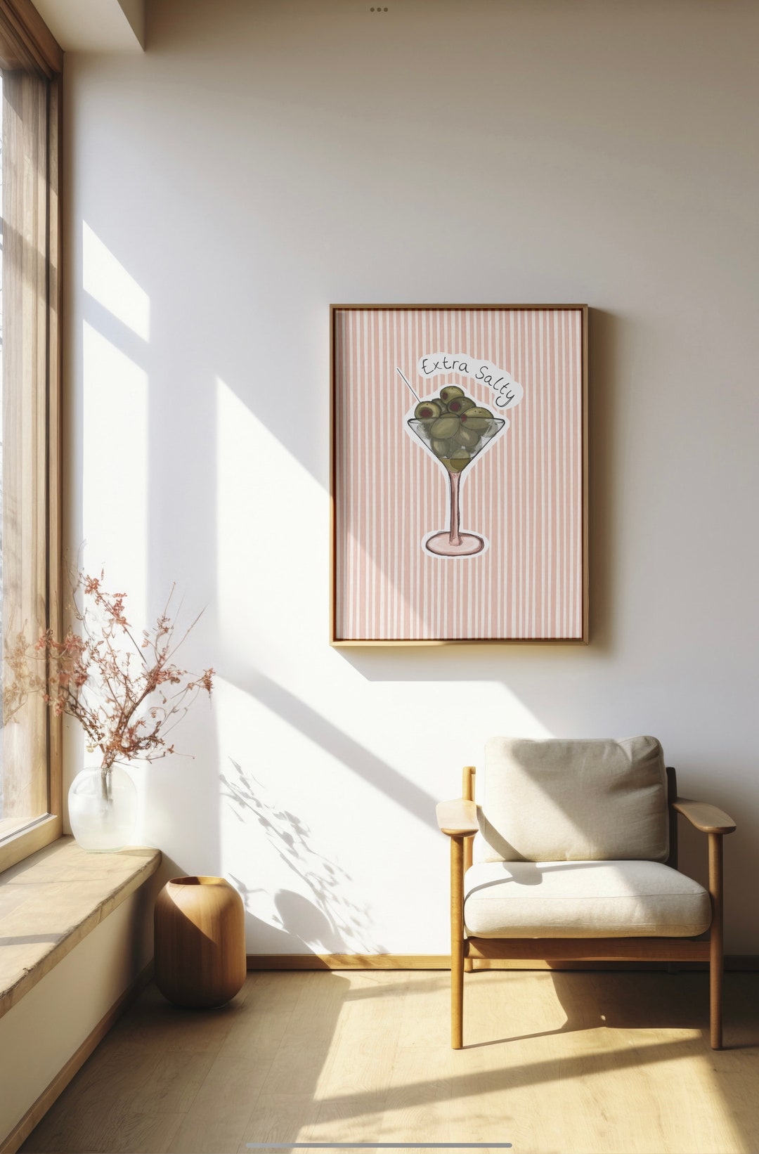 Martini Wall Art, Dirty Martini Print | Martini Glass, Martini Cocktail ...