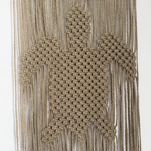 Sea Turtle Macrame Wall Hanging, Driftwood Wall Hanging, Macrame Decor ...