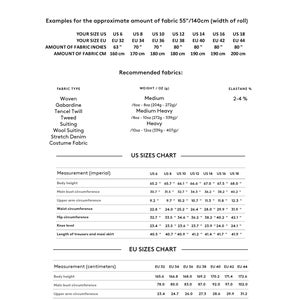 Night Devision Dress PDF Sewing Pattern/sizes Us6-us18/difficulty Level ...