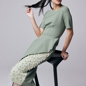 Colorblock Dress PDF Sewing Pattern/sizes Us20-us30/difficulty Level ...