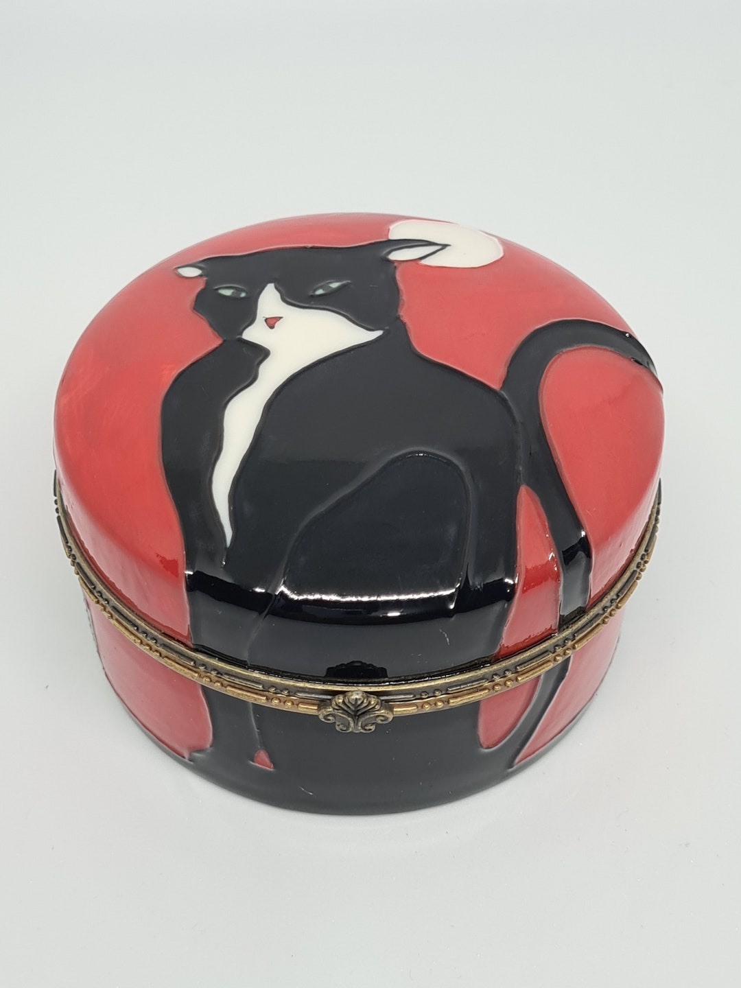 Cornelius Benaya Ceramic Art Pottery Jewellery Box - Etsy Australia