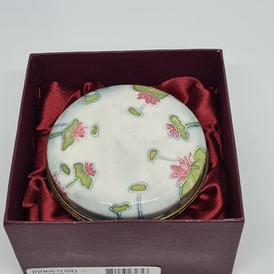 Pink Lilies - Benaya Ceramic Art Pottery Jewellery Box. - Etsy Australia