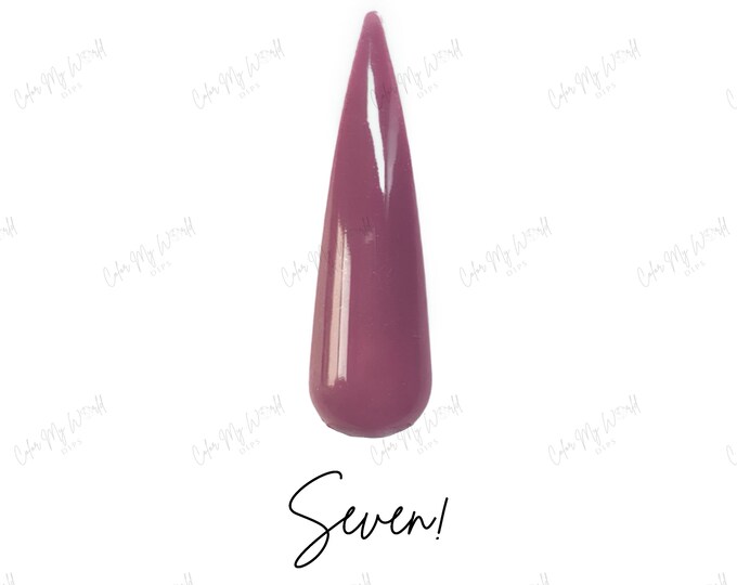 Seven Purple Dip Powder Purple Nail Dip Dip Powder Nail - Etsy