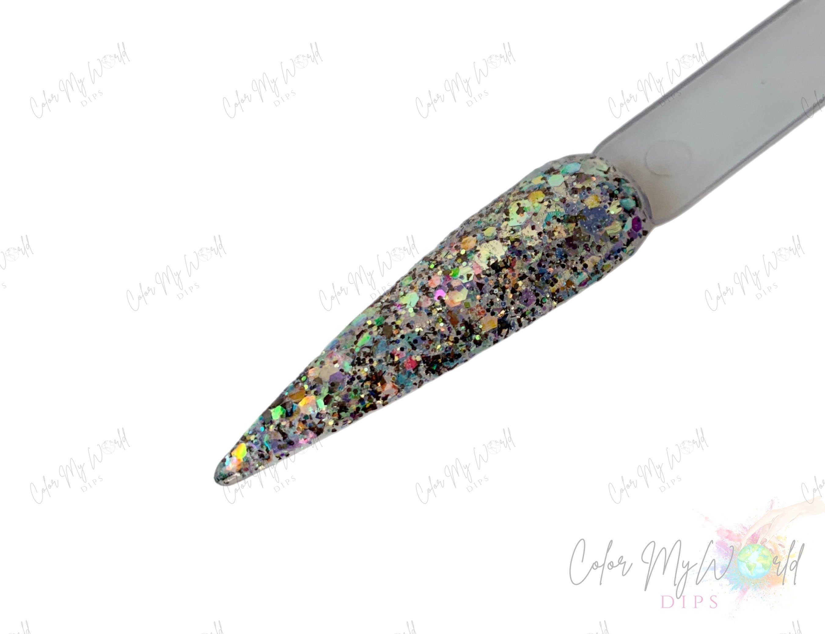 BEAUTIFUL DISASTER Glitter Dip Powder Glitter Nail Dip Dip - Etsy