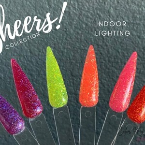 FIREBALL- Glitter Dip Powder, Dip Powder, Dip Powder, Dip Powders, Nail ...