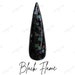 BLACK FLAME Black Glitter Dip Powder Glitter Nail Dip Dip - Etsy