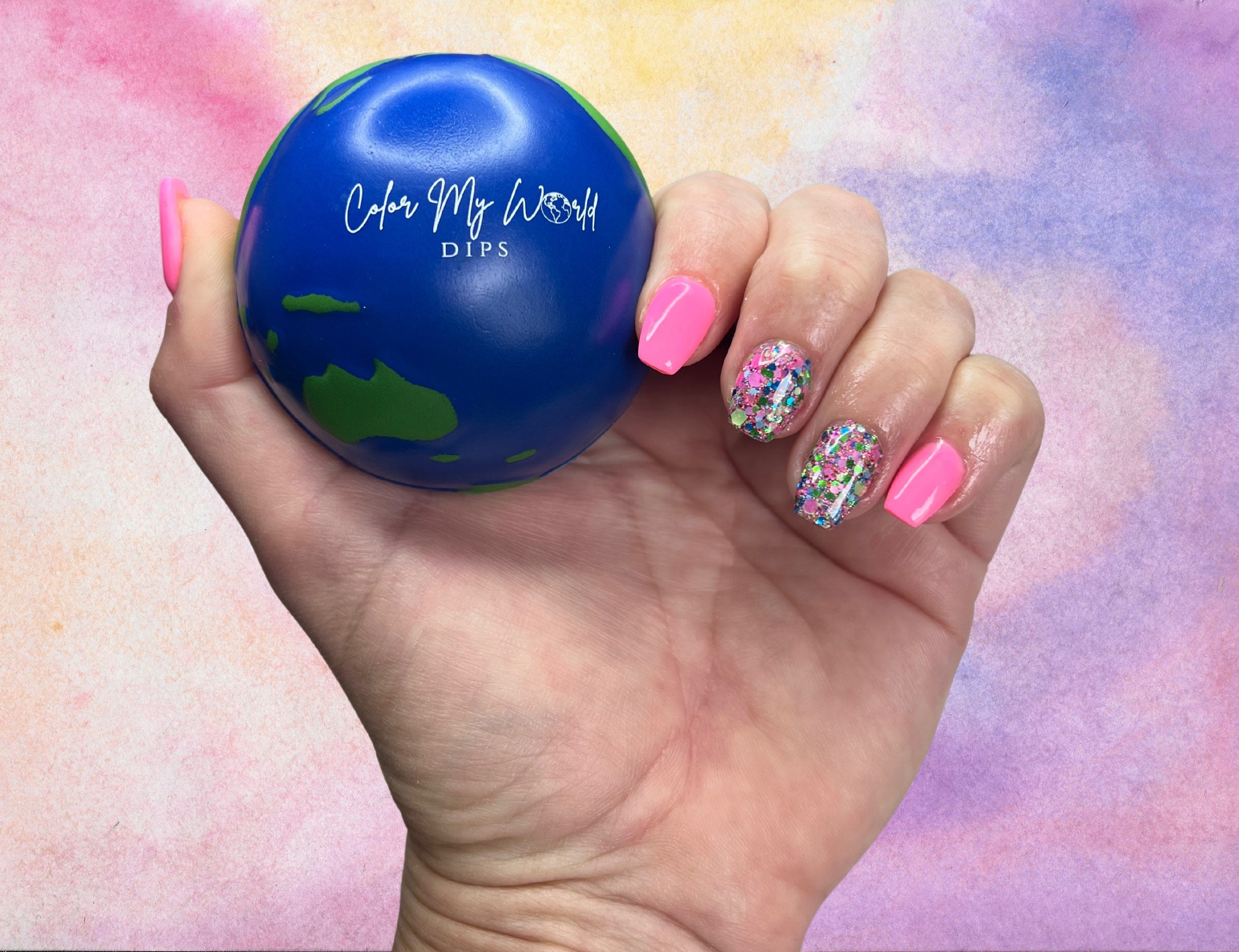 IMPULSE Hot Pink Dip Powder Hot Pink Nail Dip Pink Dip - Etsy