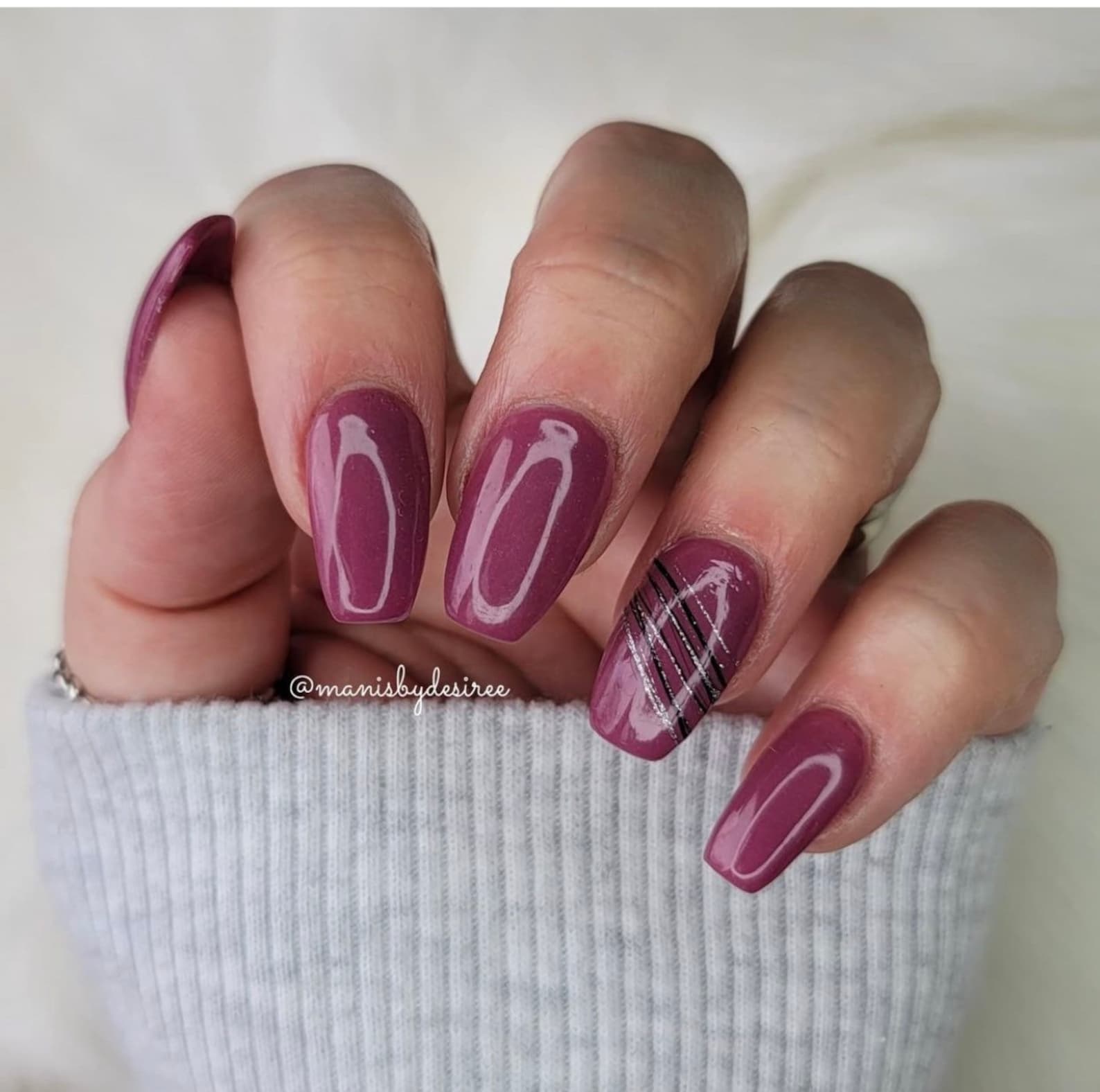 Seven!- Purple Dip Powder, Purple Nail Dip, Dip Powder, Nail Dip Powder ...