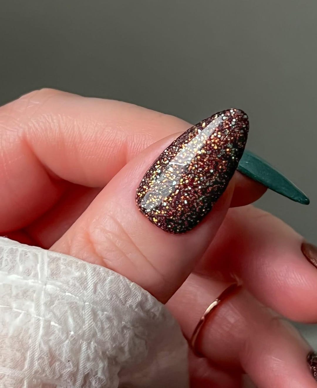 ROAD LESS TRAVELED- Fall Glitter Dip Powder, Fall Nail Dip, Dip Powder ...