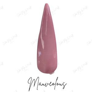 MAUVEOLOUS- Mauve Dip Powder, Mauve Nail Dip, Dip Powder, Dip Powder ...