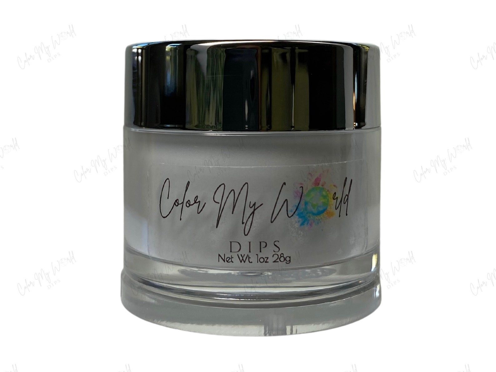 MOODY gray dip powder gray nail dip powder nail dip powder | Etsy