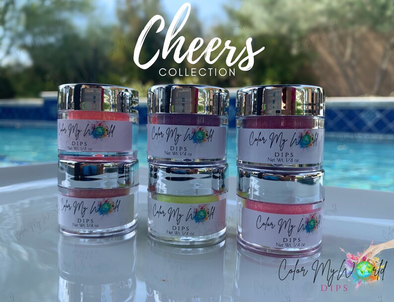 FIREBALL Glitter Dip Powder Dip Powder Dip Powder Dip - Etsy