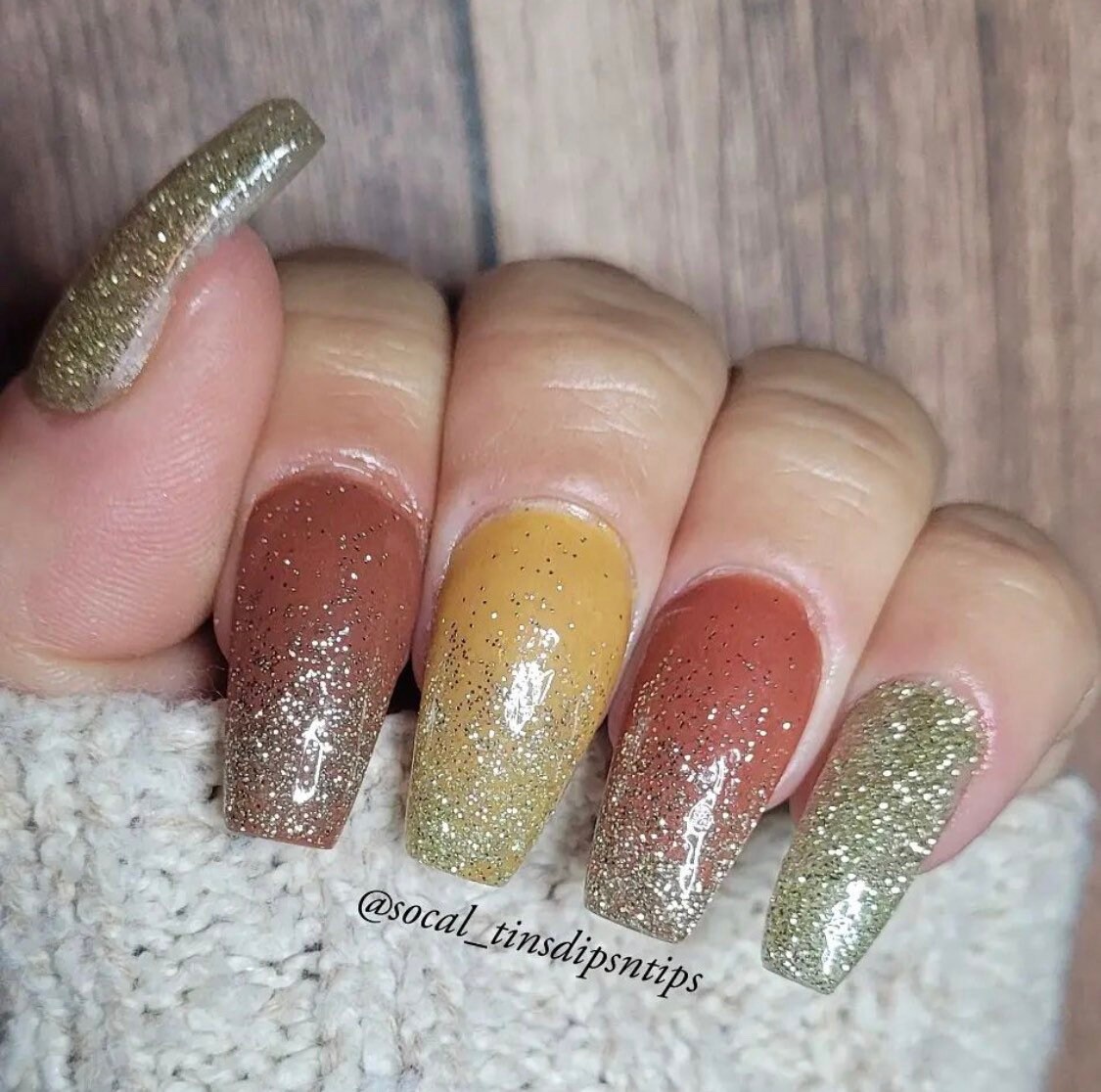 FOOLS GOLD Dip Powder Nail Dip Dip Powders Nail Dip | Etsy