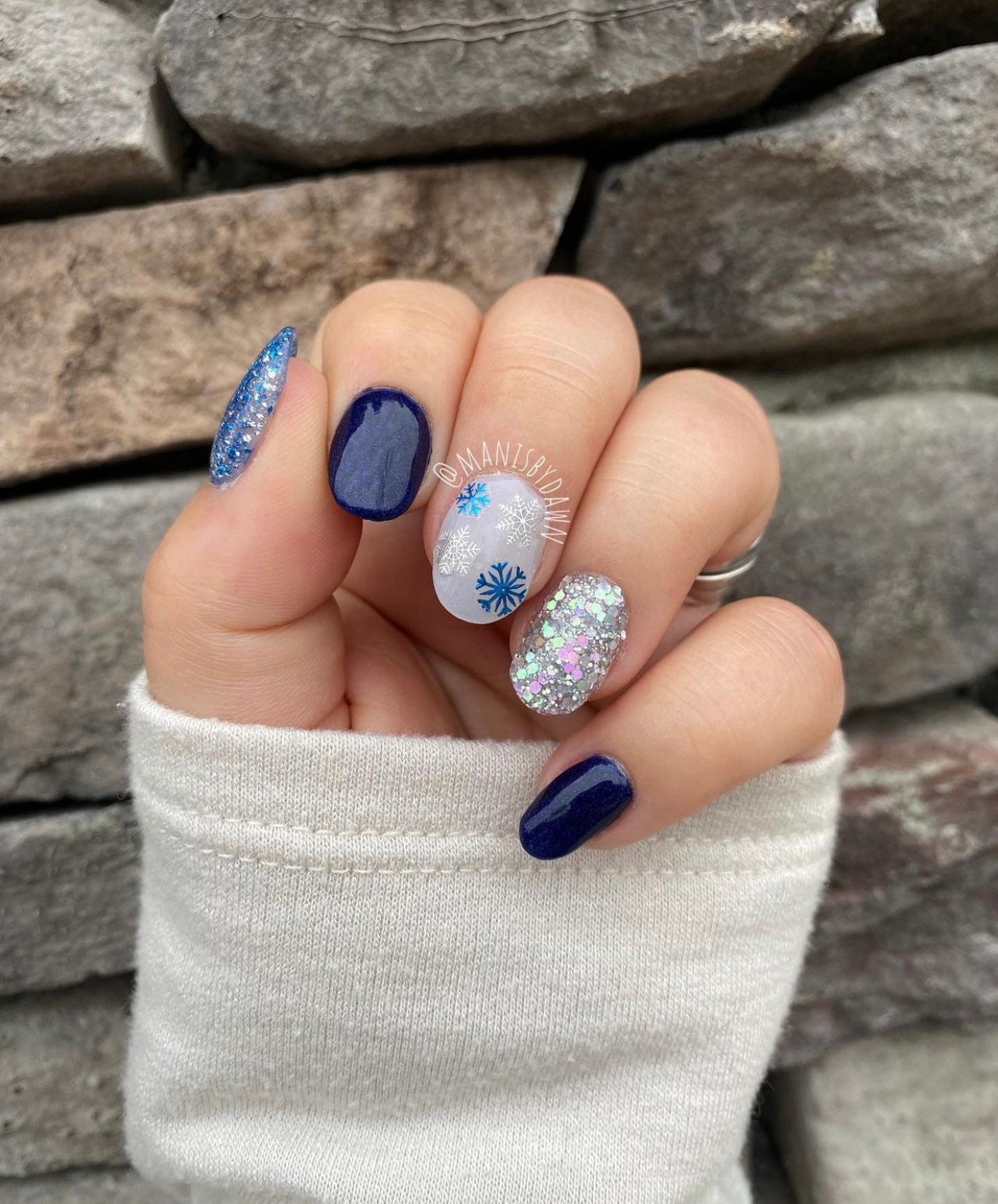 Heart of the Ocean Blue Dip Powder Blue Nail Dip Dip - Etsy