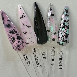 BAT & Boujee-glitter Dip Powder, Glitter Nail Dip, Dip Powder ...