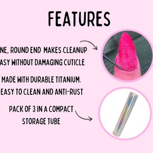 Cuticle Line Tool- Cuticle Clean Up, Cuticle Precision Tool, Cuticle ...