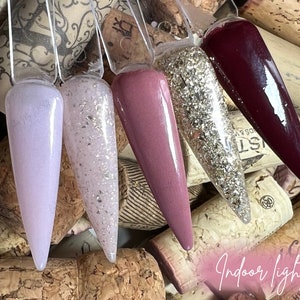 You Had Me at Merlot- Burgundy Nail Dip Powder, Maroon Dip Powder, Nail ...