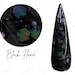 BLACK FLAME Black Glitter Dip Powder Glitter Nail Dip Dip - Etsy