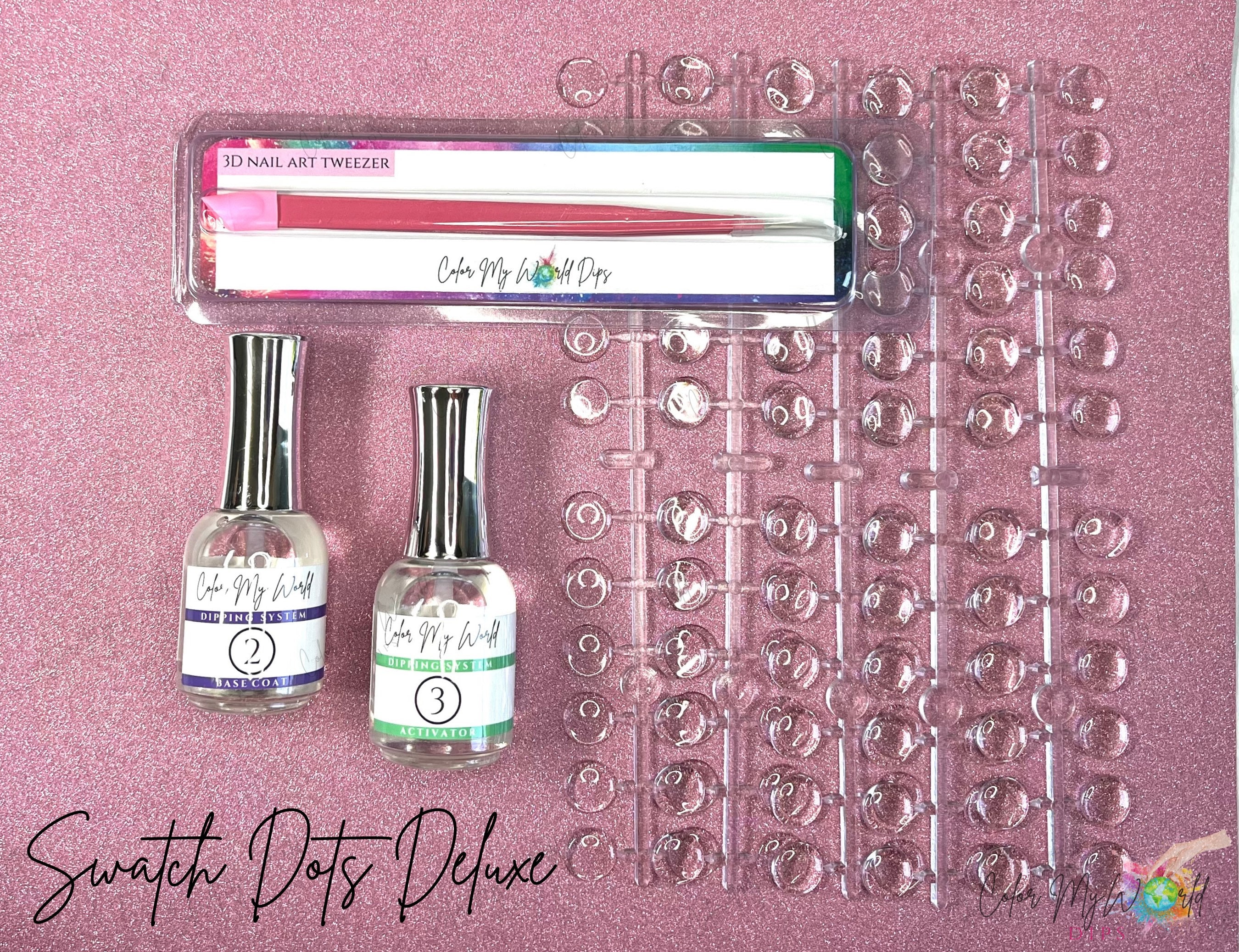 SWATCH DOTS Nail Swatches Swatch Dot Swatch Dots Nail - Etsy