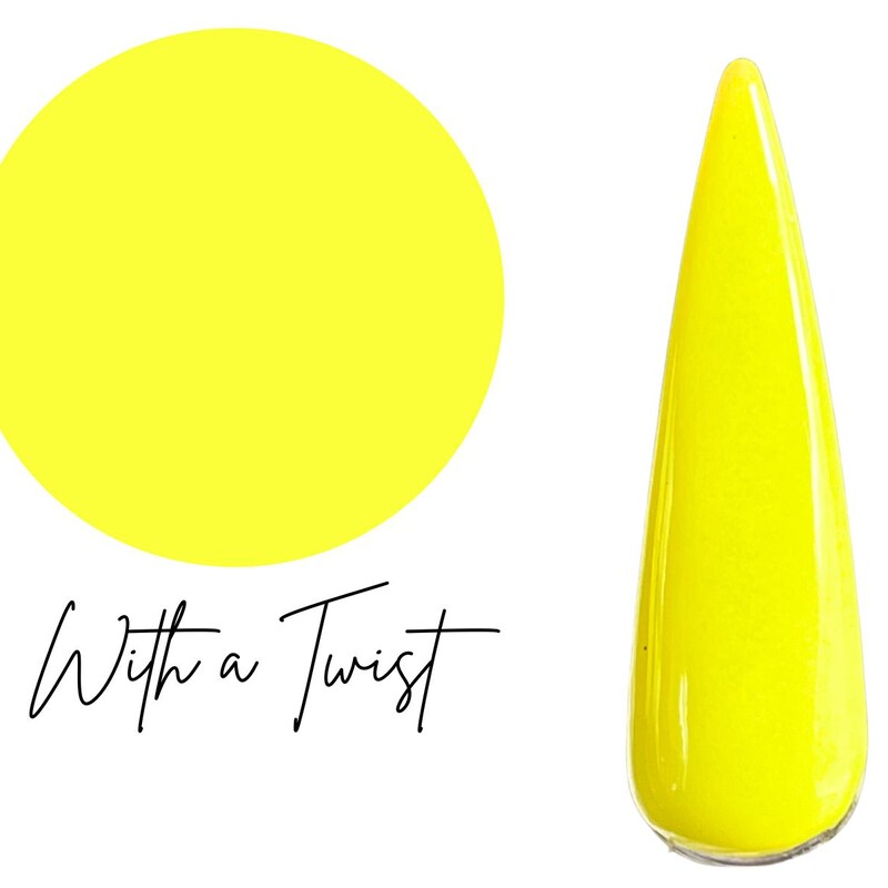 Yellow Summer Nails - Etsy