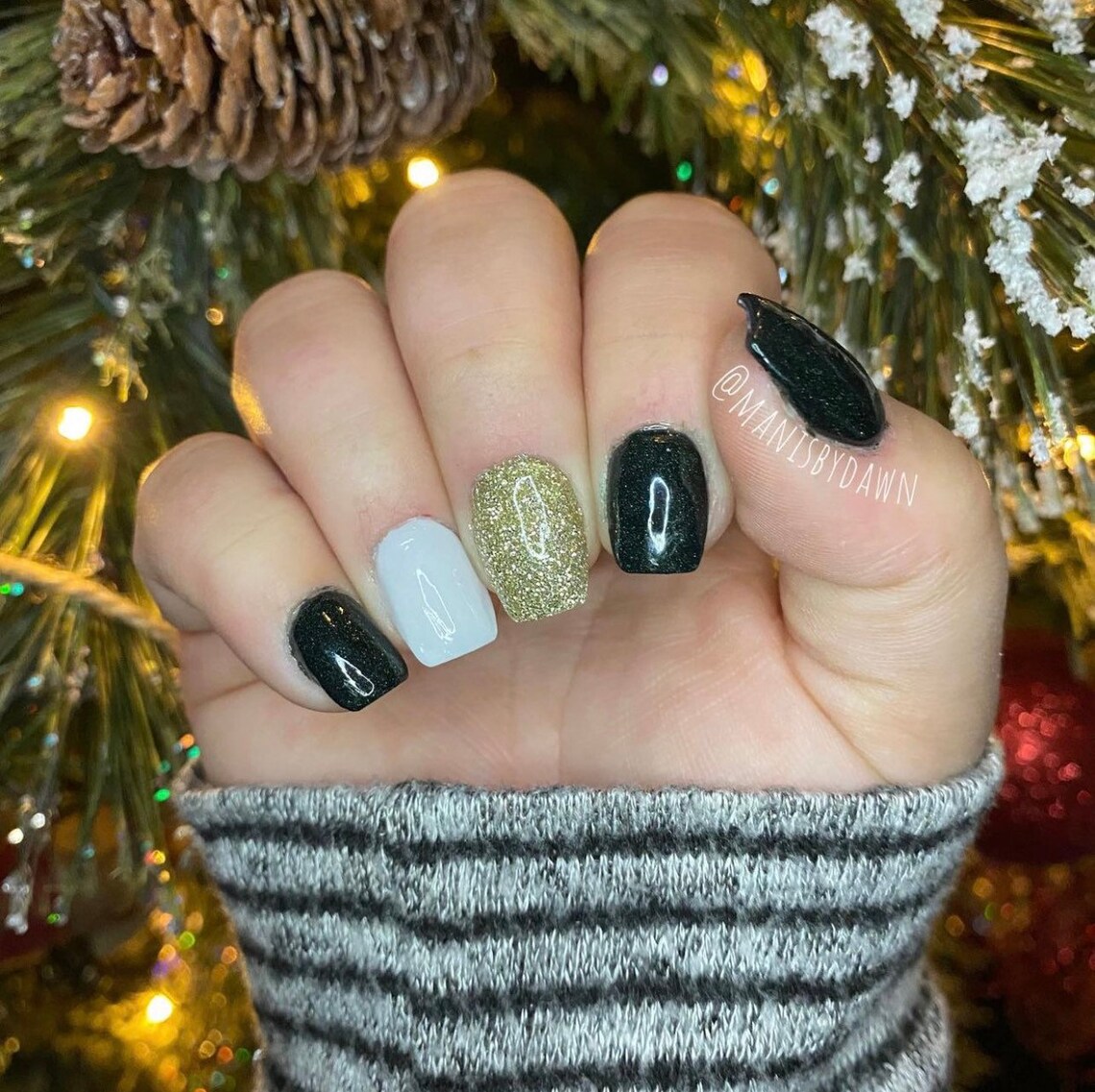 FOOLS GOLD Dip Powder Nail Dip Dip Powders Nail Dip | Etsy