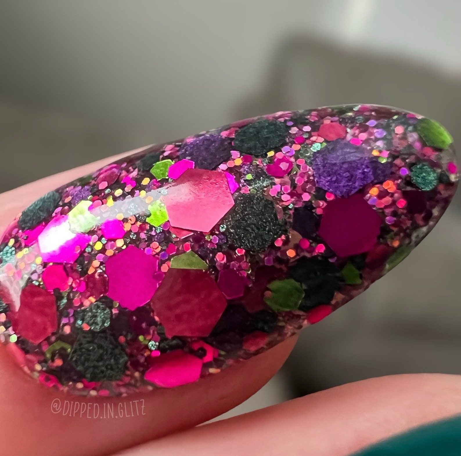 FAIRY FOREST- Fall Glitter Dip Powder, Glitter Nail Dip, Dip Powder ...