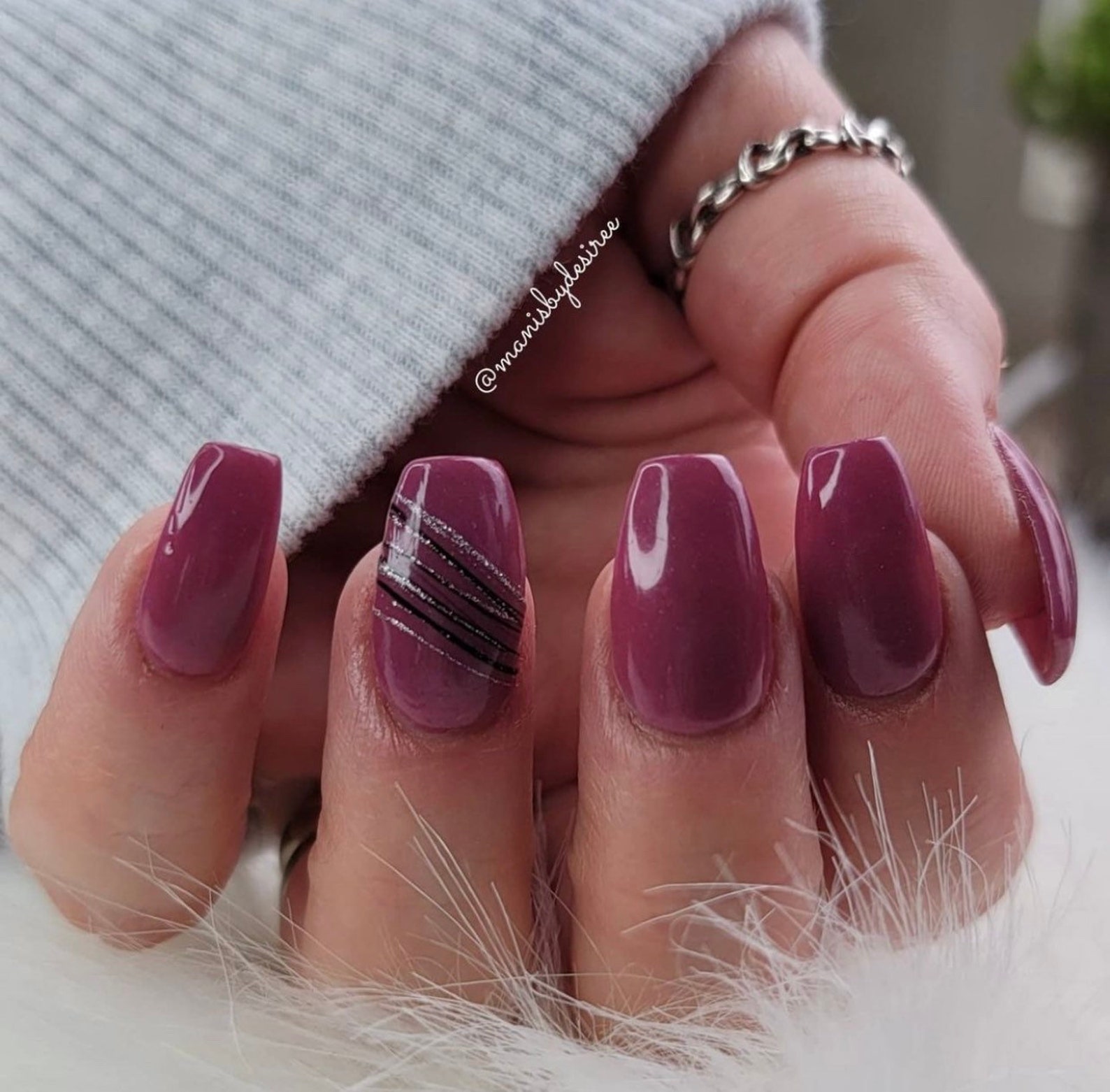 Seven!- Purple Dip Powder, Purple Nail Dip, Dip Powder, Nail Dip Powder ...