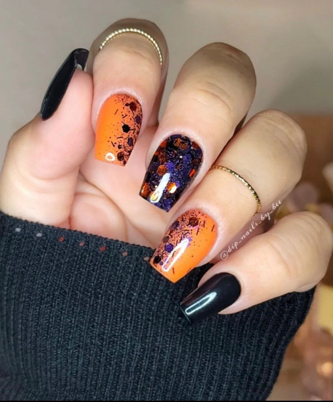 The Witch is In-glitter Dip Powder Glitter Nail Dip Dip - Etsy