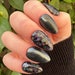 BLACK FLAME- Black Glitter Dip Powder, Glitter Nail Dip, Dip Powder ...