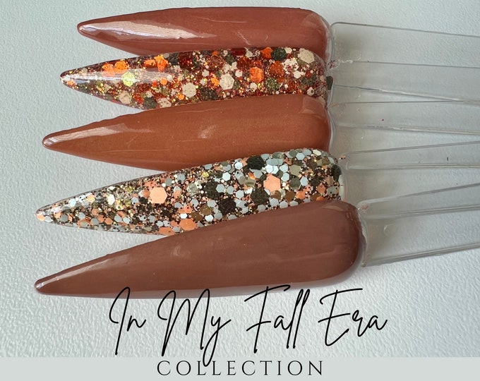 In My Fall Era- Fall Nails, Dip Powder, Nail Dip, Fall Dip Powder, Nail ...