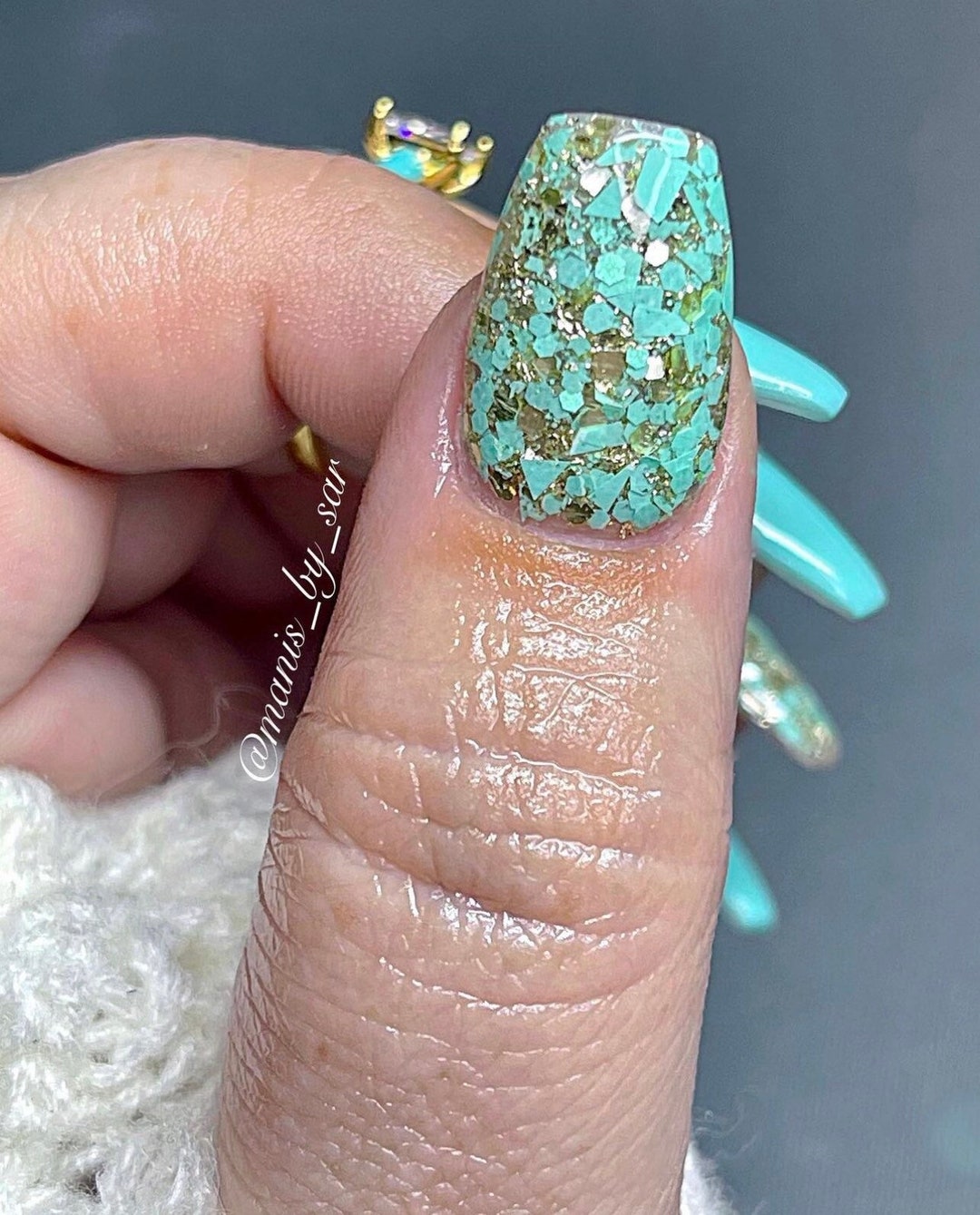 BIG SUR- Spring Nail Dip, Glitter Dip Powder, Glitter Nail Dip, Dip ...