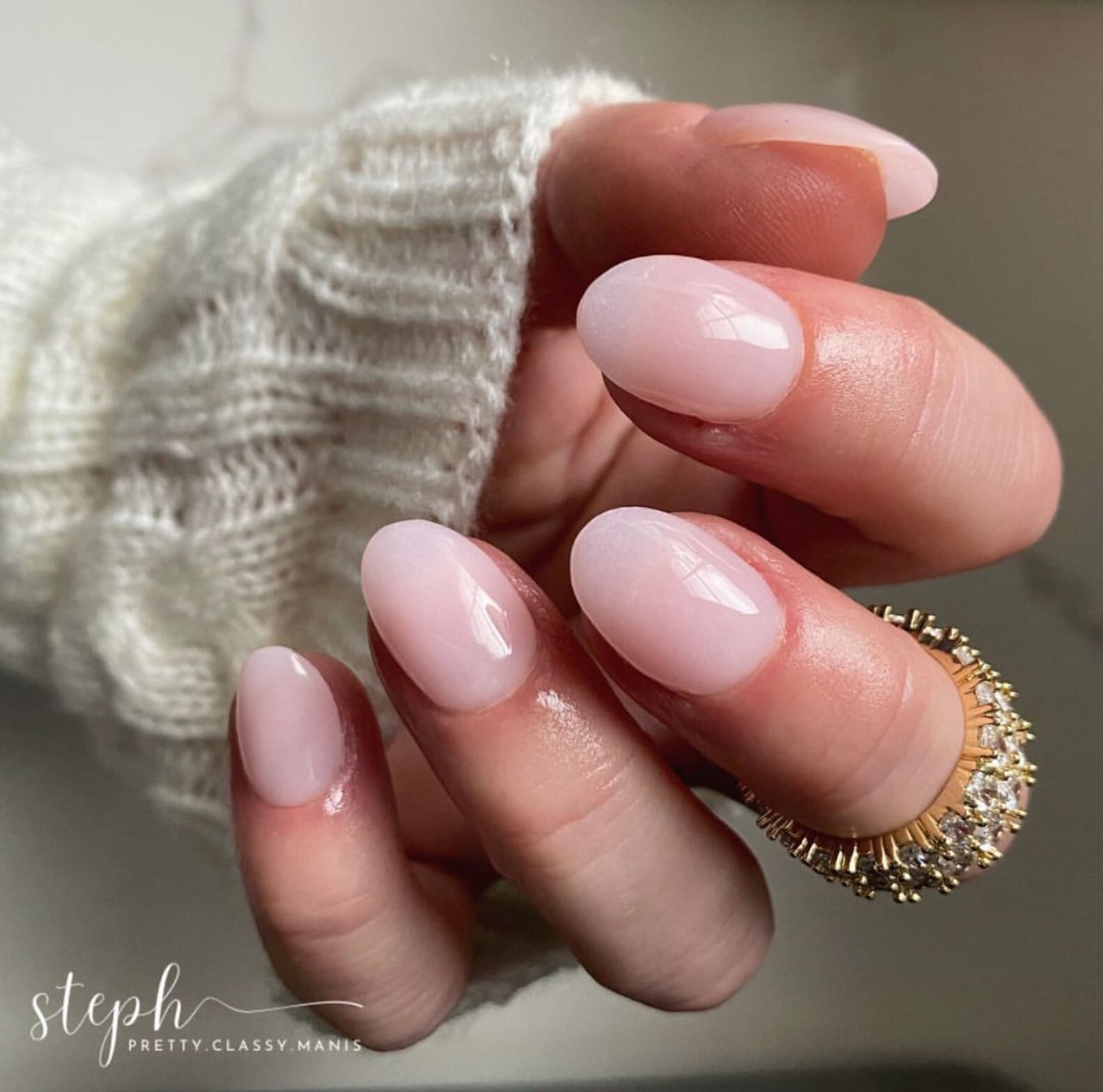 CHELSEA Milky Pink Nail Dip Powder French Dip Powder Nail - Etsy